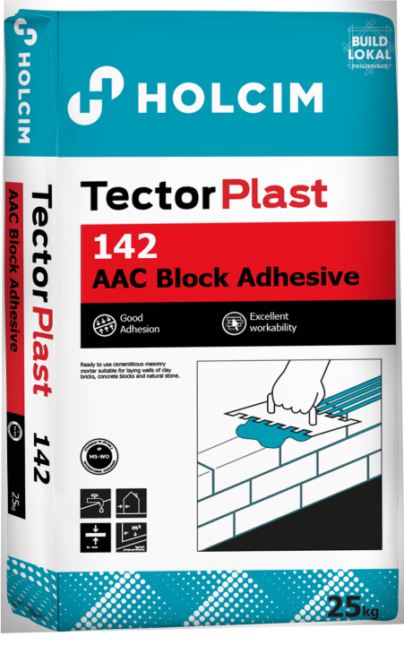 Holcim TectorPlast 142 AAC Block Adhesive | Lazada PH