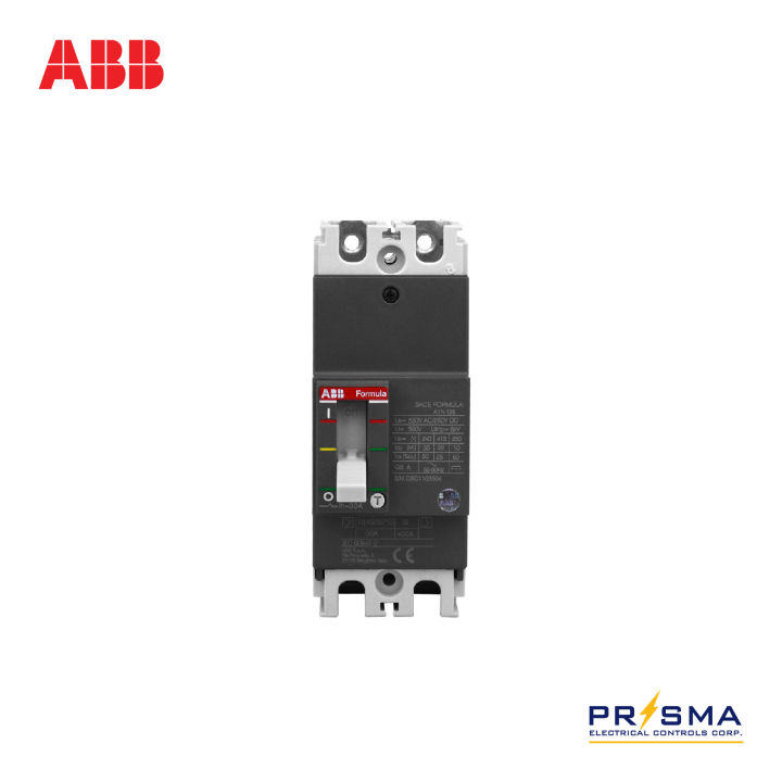 ABB SACE FORMULA Moulded Case Circuit Breaker A1N 125 TMF 30AT 2P ...