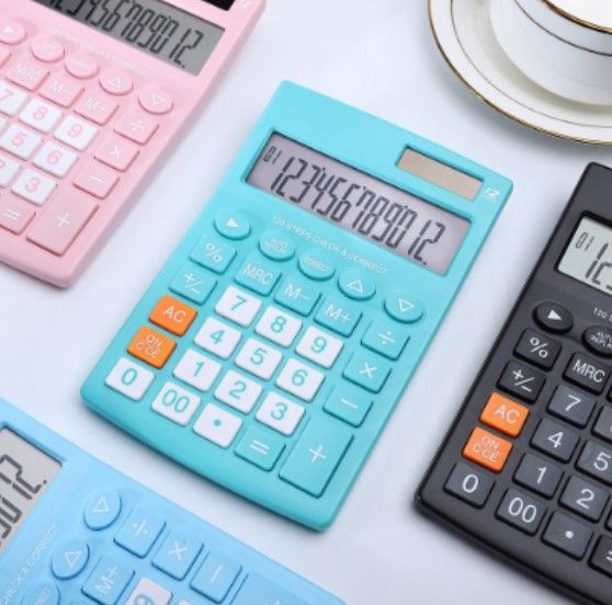 CT-130 KAERDA Candy Colorful 120STEPS CHECK & CORRECT CALCULATOR ...
