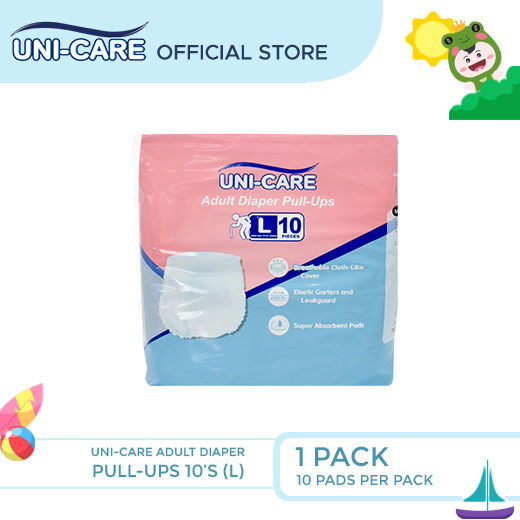 Uni-Care Adult Pull-Ups 10's (Large) Pack of 1 | Lazada PH