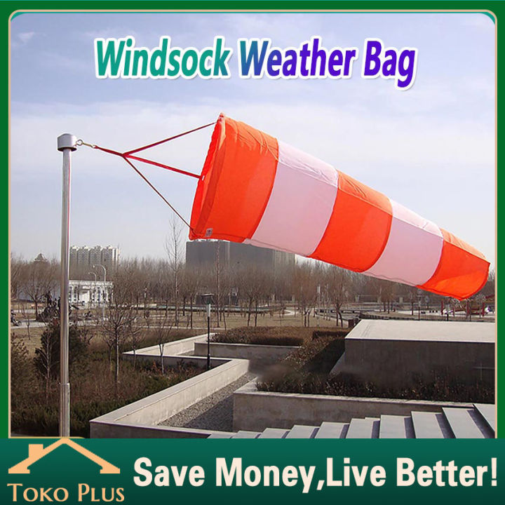 Windsock Petunjuk Arah Mata Angin Reflektif Untuk Outdoor 80CM Aviation ...