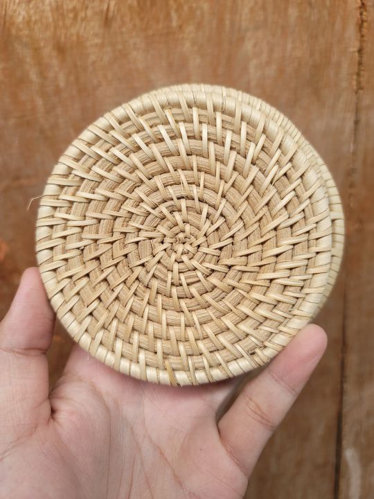 Native Rattan Coaster 4 inch | Lazada PH