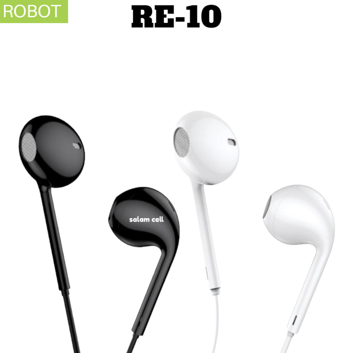 Headset Robot RE10 Headset Wired Bass Original Garansi Resmi | Lazada ...