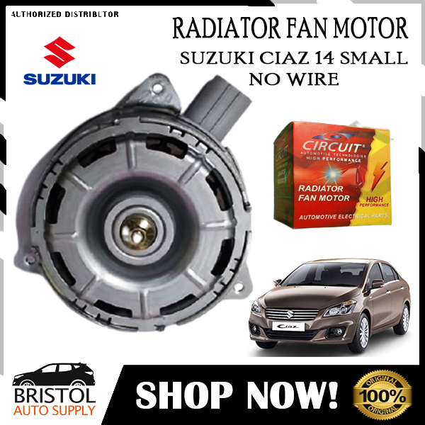 Radiator Fan Motor For Suzuki Ciaz 14 small No Wire | Lazada PH