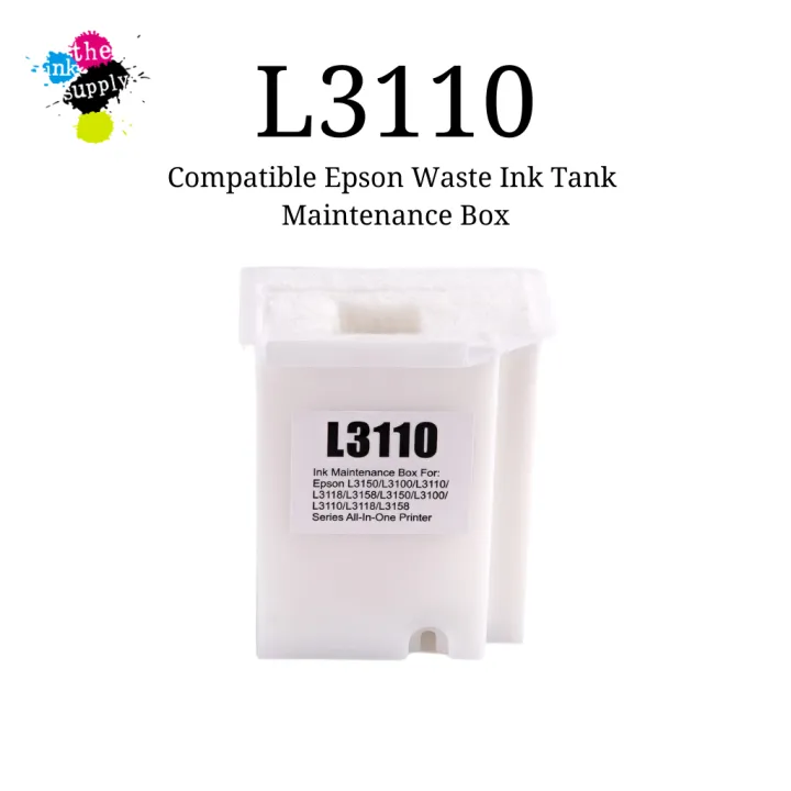 L3110 Waste Ink Tank Maintenance Box for Epson L1110 , L1210, L3110 ...
