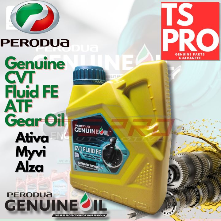 Perodua Ativa Myvi Alza Genuine CVT Fluid FE ATF Gear Oil 9004M-50000 ...