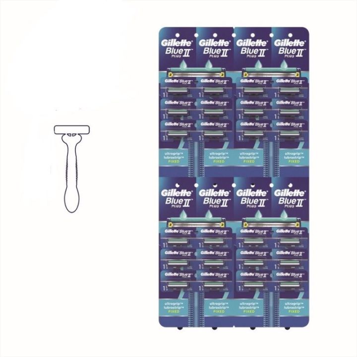 GILLETTE BLUE 2 plus series disposable razor ( 1 pcs ) | Lazada