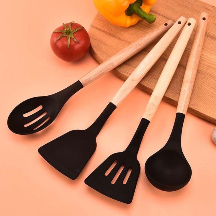 ZYJC 12pcs Heat-Resistant 12-piece Set Kitchen Utensils Eco-Friendly ...