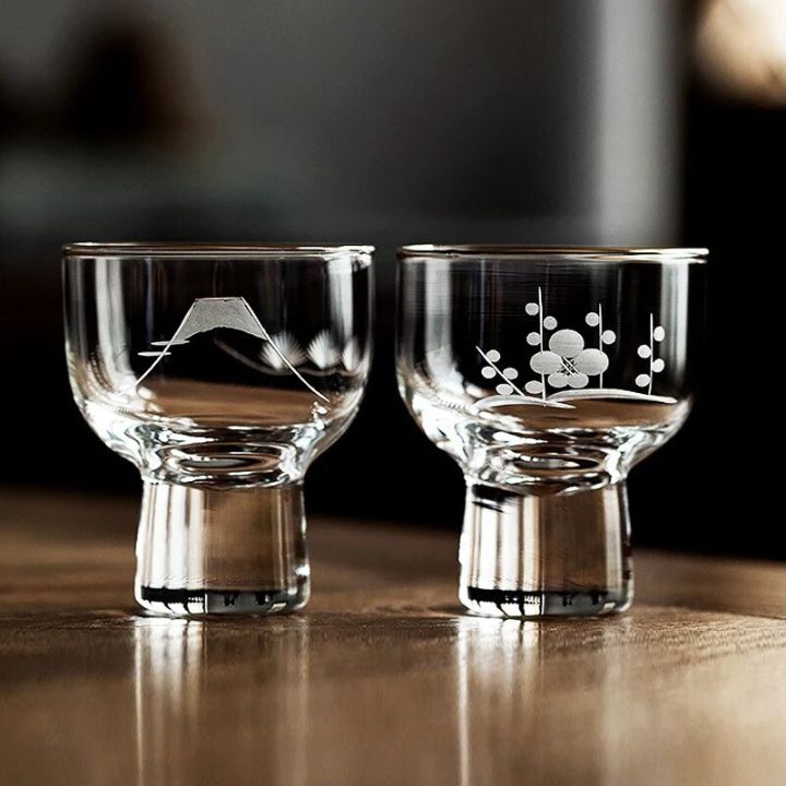 【Shop Now and Save】 Jinyoujia Japanese Sasaki Crystal Sake Glass Cup ...