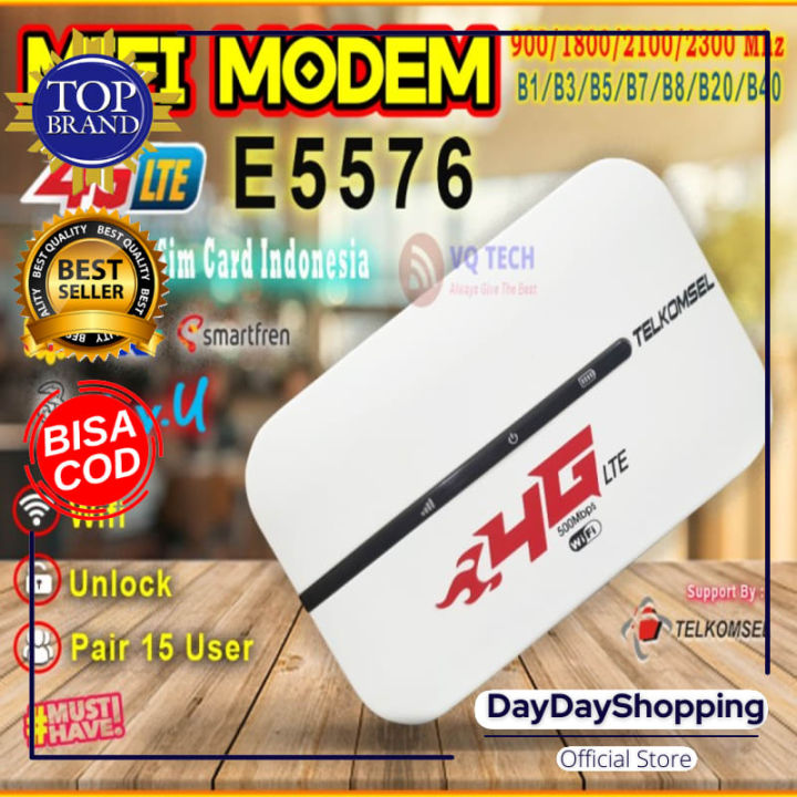 Wifi Modem MIFI 4G LTE E5576 Unlock All Operator not HUAWEI - PROMO ...