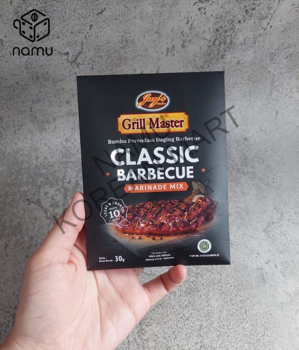 Jay's Master Grill Classic Barbecue 30gr / Master / Penyedap Rasa / Bumbu Masak | Lazada Indonesia