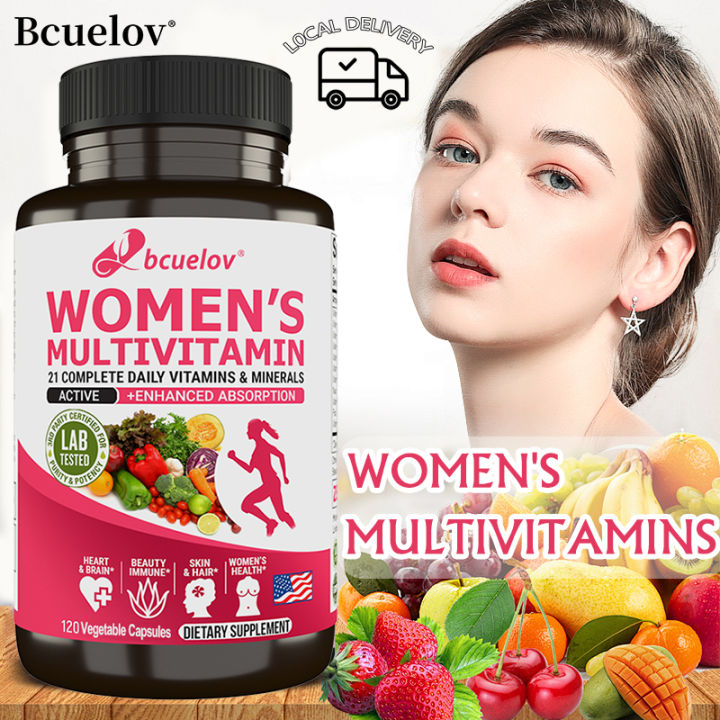 Women's multivitamins-contains a variety of minerals to enhance energy immune system and protect ...