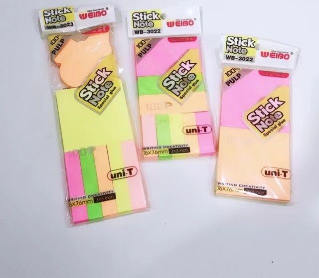 AS WB3022/3023 Neon Color Sticky Note Set | Lazada PH