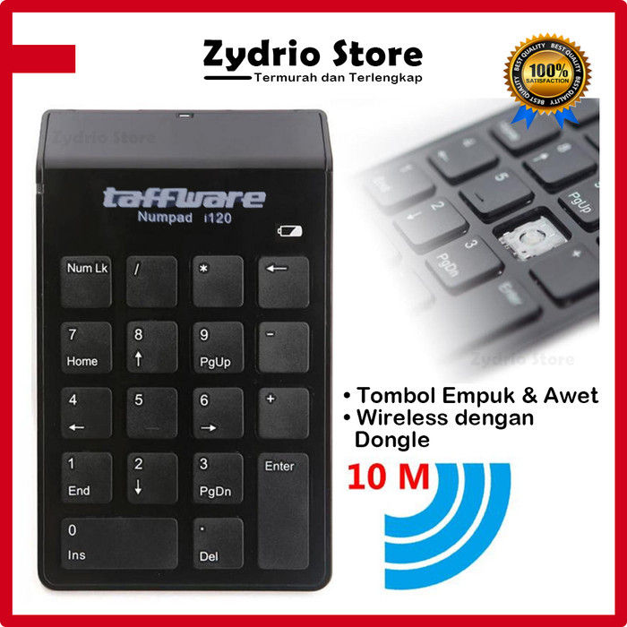 Numpad Keyboard Numeric Wireless / Number Pad Keypad Wireless Angka ...