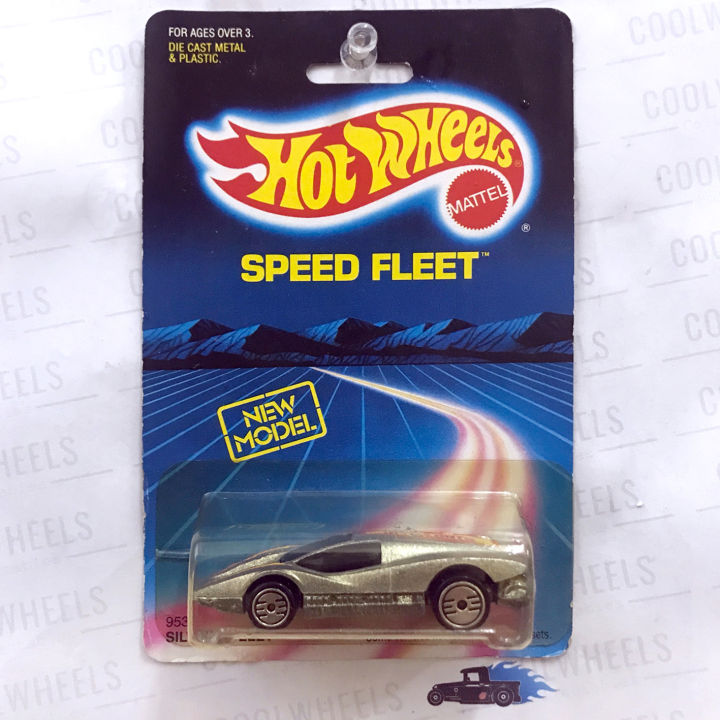 Hot Wheels 1987 Speed Fleet Silver Bullet | Lazada