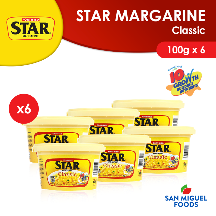 Star Margarine Classic (100g) Set of 6 | Lazada PH