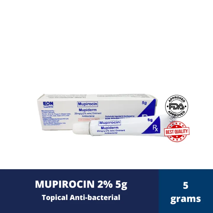 Mupirocin Ointment 2% 1 pc | MUPIDERM | 5G | Lazada PH