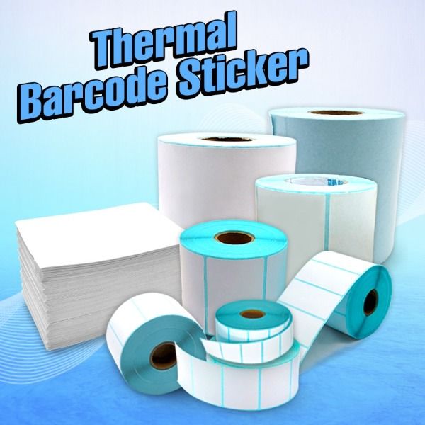 Thermal Sticker Paper (500 Pcs) A6 100x150mm Barcode Shipping Label ...