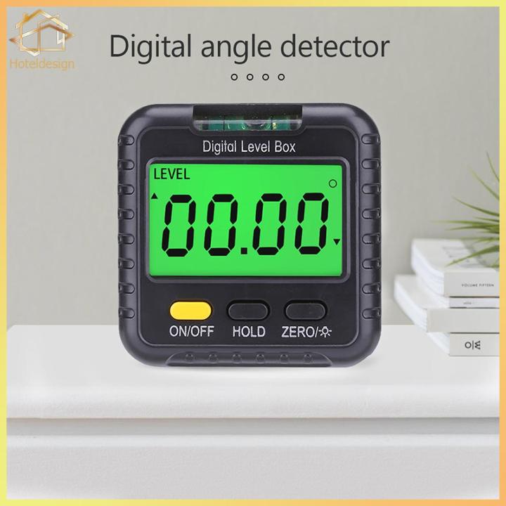 Magnetic Digital Inclinometer Angle Finder Protractor (w/Spirit Bubble ...