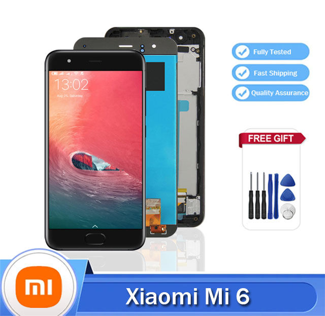 5.15'' Original LCD For Xiaomi Mi 6 LCD Display Touch Screen Digitizer ...