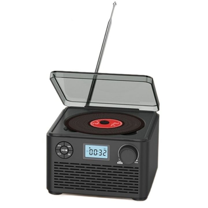 Bluetooth Enabled Portable Cd Player Featuring Integrated Speakers ...