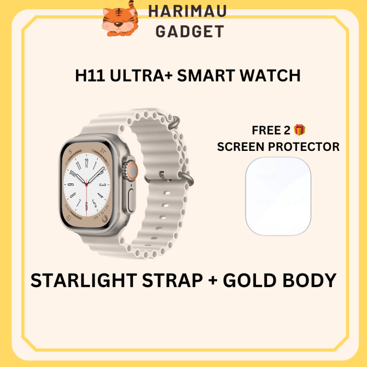 H11 Ultra Smart Watch 49mm 2.2 inch Hd Ips Touch Screen Nfc Compass ...