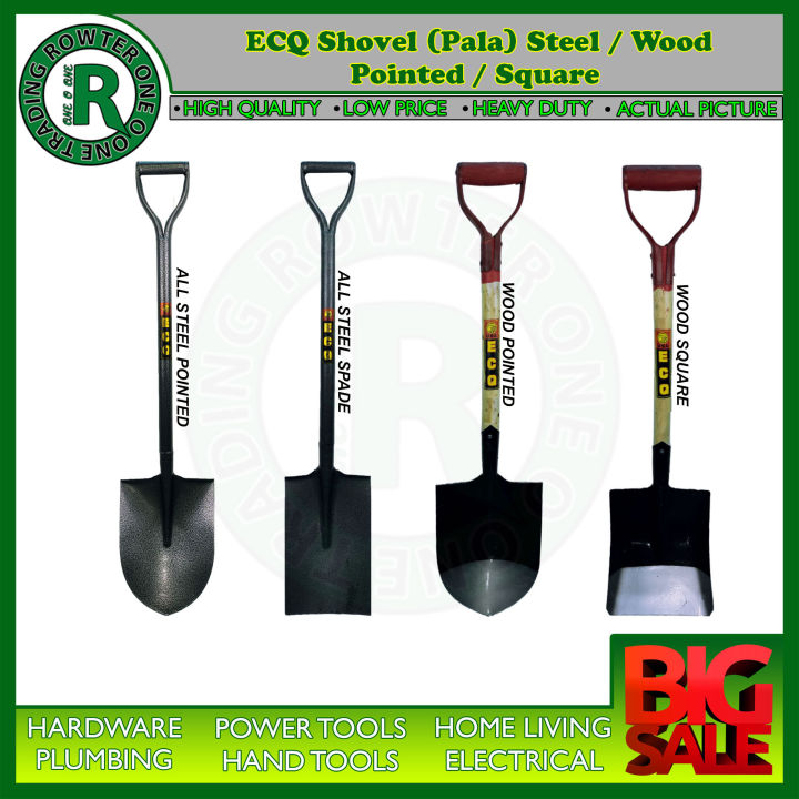 High Quality Shovel(Pala) Wood Type / All Steel Type (Pointed , Spade ...