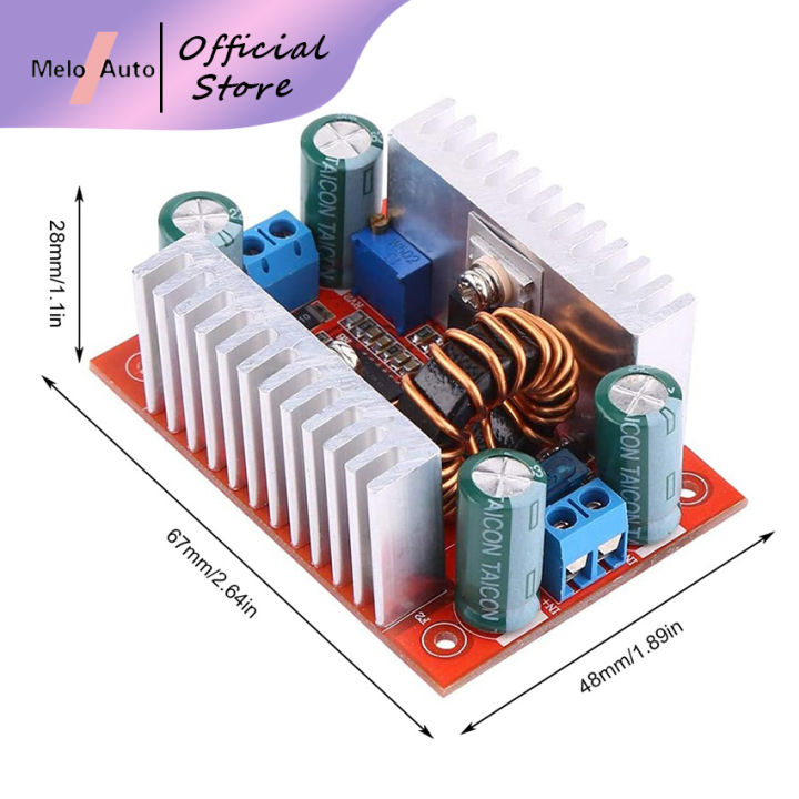 DC 400W 15A Boost Converter Constant Current Step-up Module 8.5-50V to ...