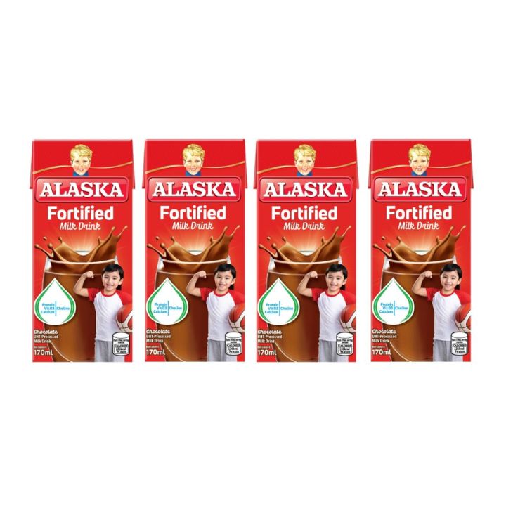 Alaska Choco 170ml x 4 | Lazada PH