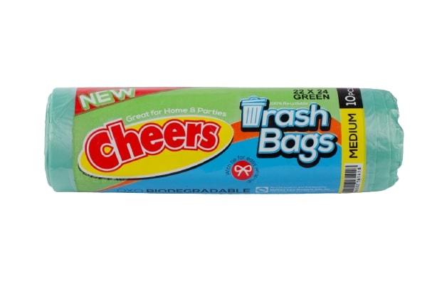 Cheers Trash Bag Green Medium 10s | Lazada PH