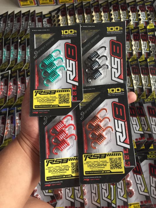 RS8 CLUTCH SPRING 1000rpm/1200rpm/1500rpm/2000rpm (NMAX/AEROX/M3/MSI125 ...