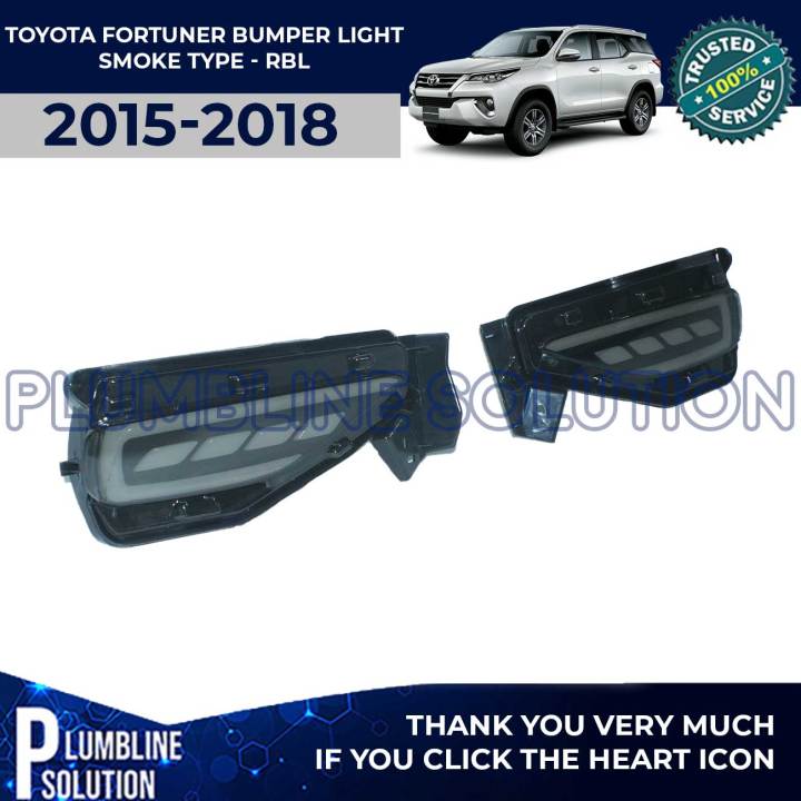 Rear Bumper Light for Toyota Fortuner 2016 - 2020 Rear Bumper Light ...