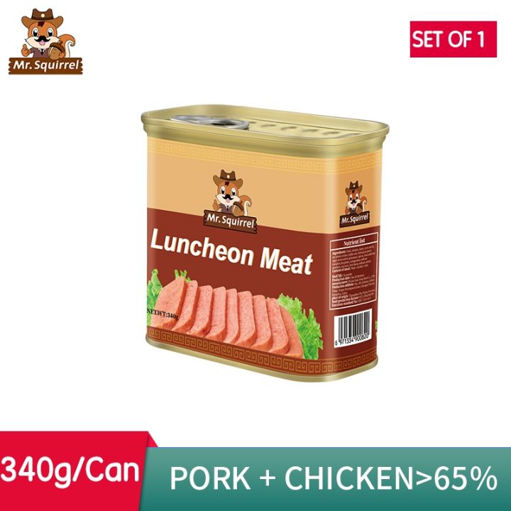 Mr.Squirrel Luncheon Meat Net.Wt 340g Canned Goods on Sale | Lazada PH