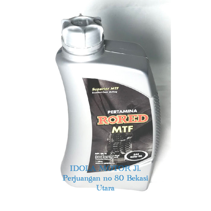 OLI PERTAMINA TRANSMISI RORED MTF API GL-4 SAE 80W-90 ISI 1 LITER ...