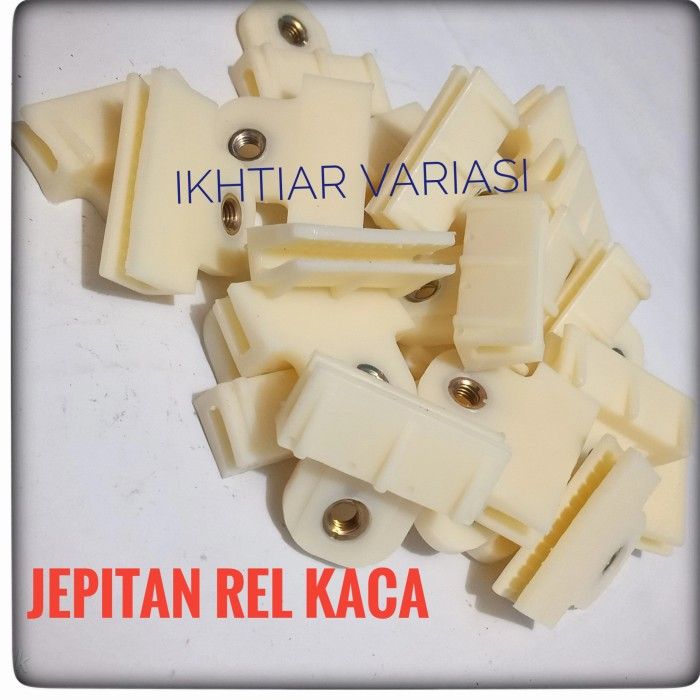 Dudukan pegangan tatakan jepitan rel kaca pintu mobil | Lazada Indonesia