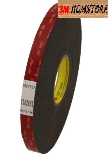 VHB 3M 5952 15mm dài 33m BĂNG KEO SIÊU CƯỜNG LỰC, CHỊU NHIỆT CAO chuyên dán ứng dụng ngoài trời ...