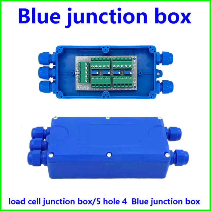 【Holqa】 Load Cell Junction Box 5-Hole 4-Wire Junction Box Weighbridge ...