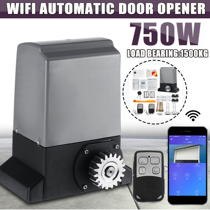 【370-1200W】Electric Sliding Gate Opener Automatic Motor Remote Kit ...