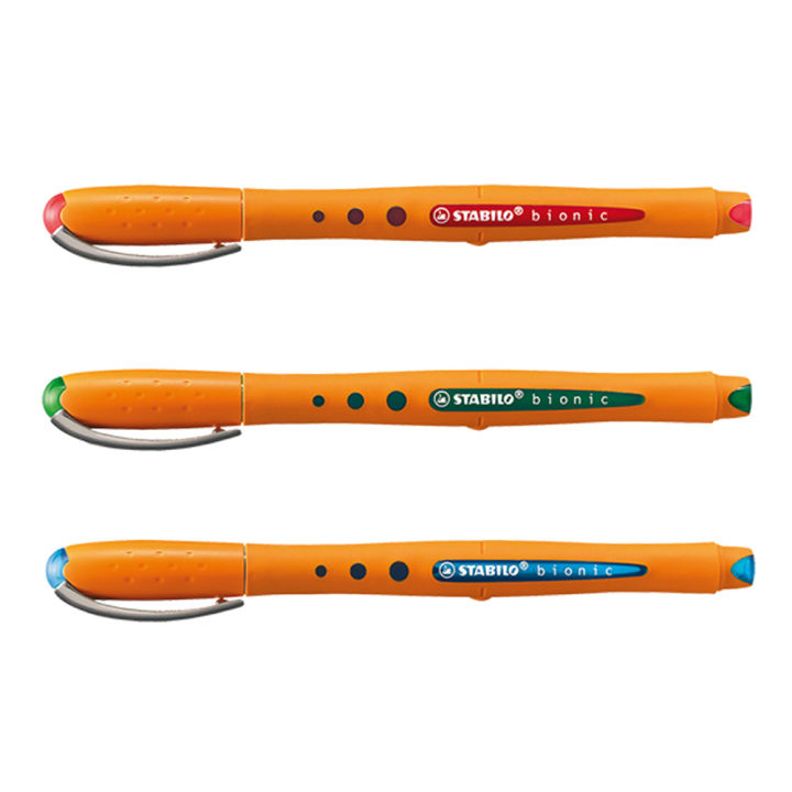 STABILO Bionic Worker Rollerball (Fine Tip - 0.3mm) - Set of 3 pcs ...