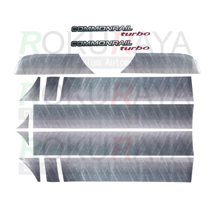 Toyota Hilux Type 2 Car Body Sticker Decorative OEM Style Decal Vinyl ...