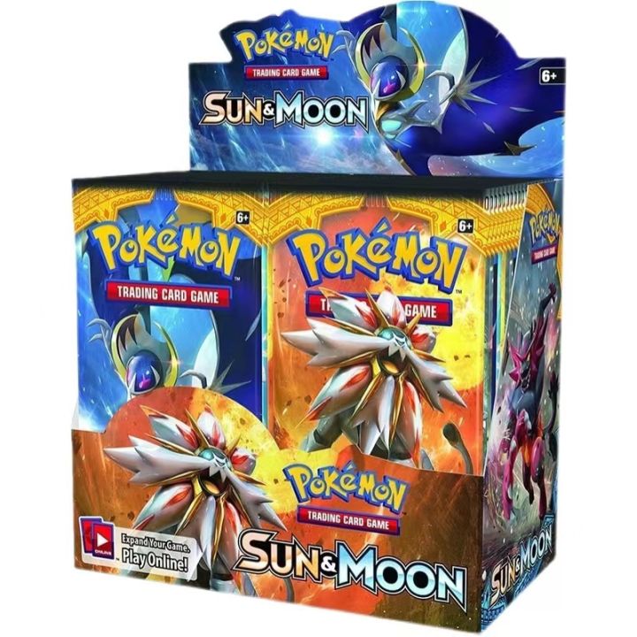 Pokemon Trading Cards Original Game Pack Yu-Gi-Oh Box Pogs Sun Moon ...