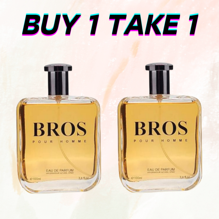 【Buy 1 Take 1】Orange Beauty Bros Perfume 100ml Perfume for Men Scented ...