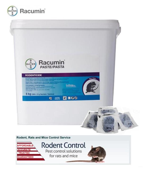 Bayer 100% Original Chemical Racumin Paste (Repack) Rat Killer ...