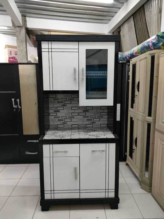Lemari Dapur Minimalis Lemari Sayur Rak Piring 2 Pintu | Lazada Indonesia