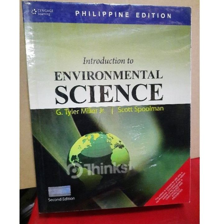 Bestselling book Introduction to Environmental Science by Miller ...