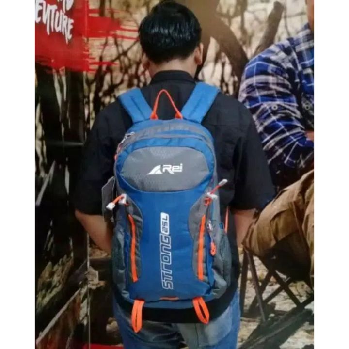 Tas Ransel Rei Strong 25 L Biru + cover bkn Eiger kalibre | Lazada ...