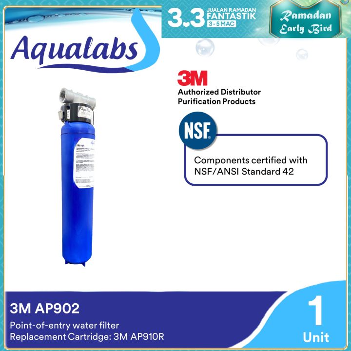 3M Whole House Water Filter System AP902 / AP900 Series Point Of Entry ...