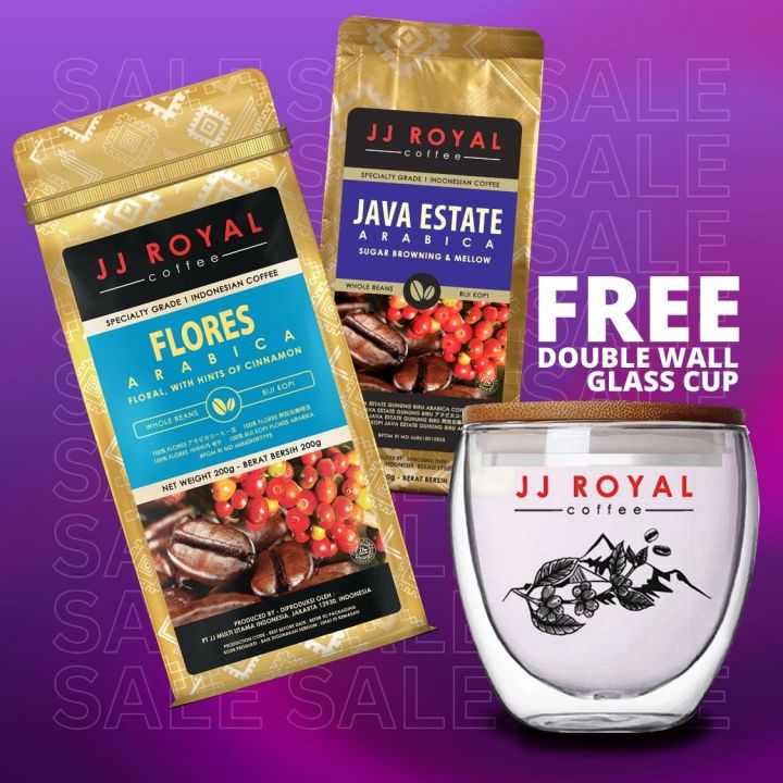 JJ Royal Coffee Bright Acidity Coffee - Arabica Beans Coffee with ...