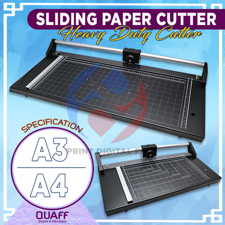Print Digital - Quaff Sliding Cutter Heavy-Duty A4 A3 Size | Lazada PH