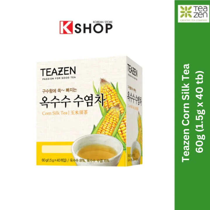 Teazen Corn Silk Tea 60g (1.5g x 40 tb) - EXP date : AUG 2026 | Lazada